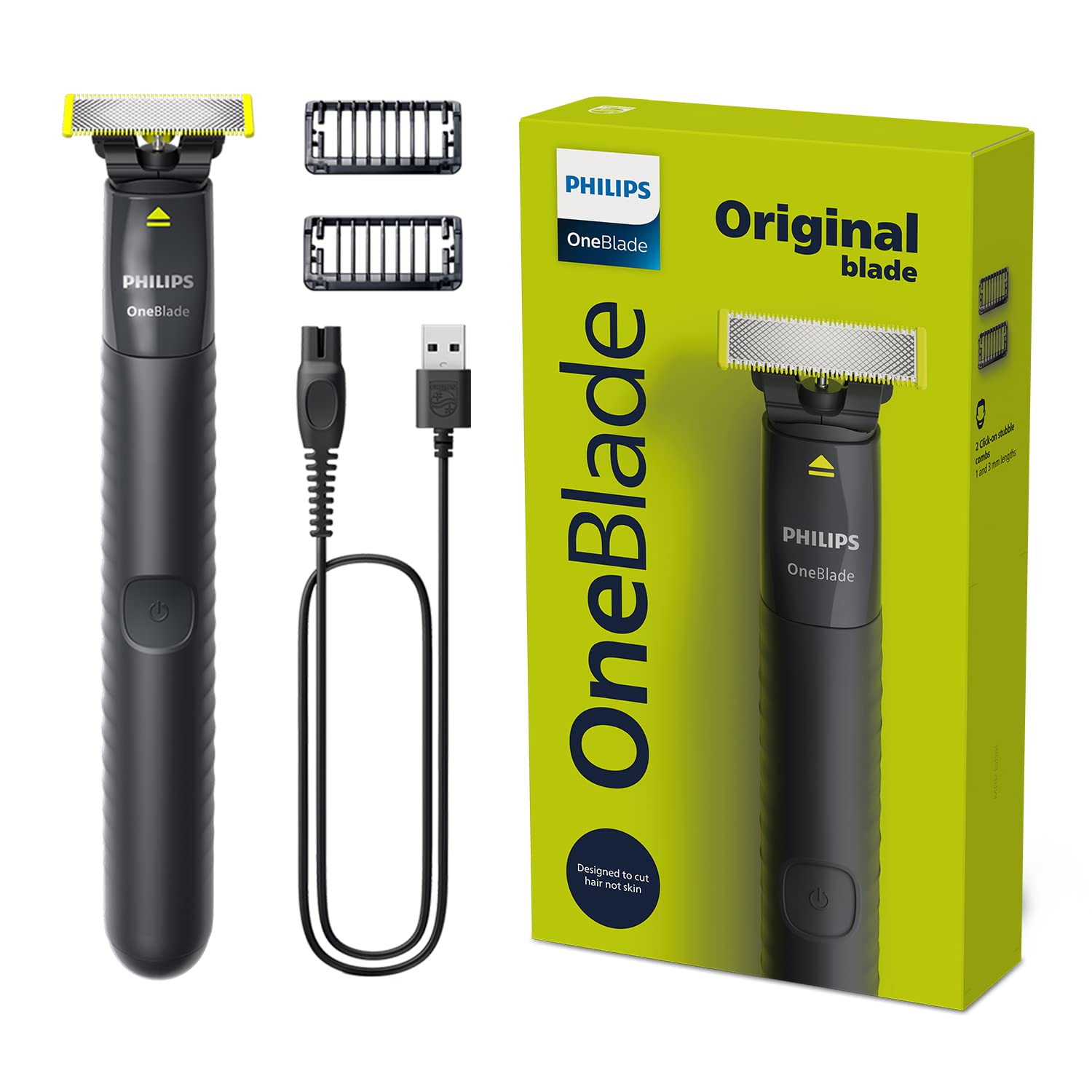 Philips OneBlade Hybrid Trimmer and Shaver QP1424/10: High Precision ...